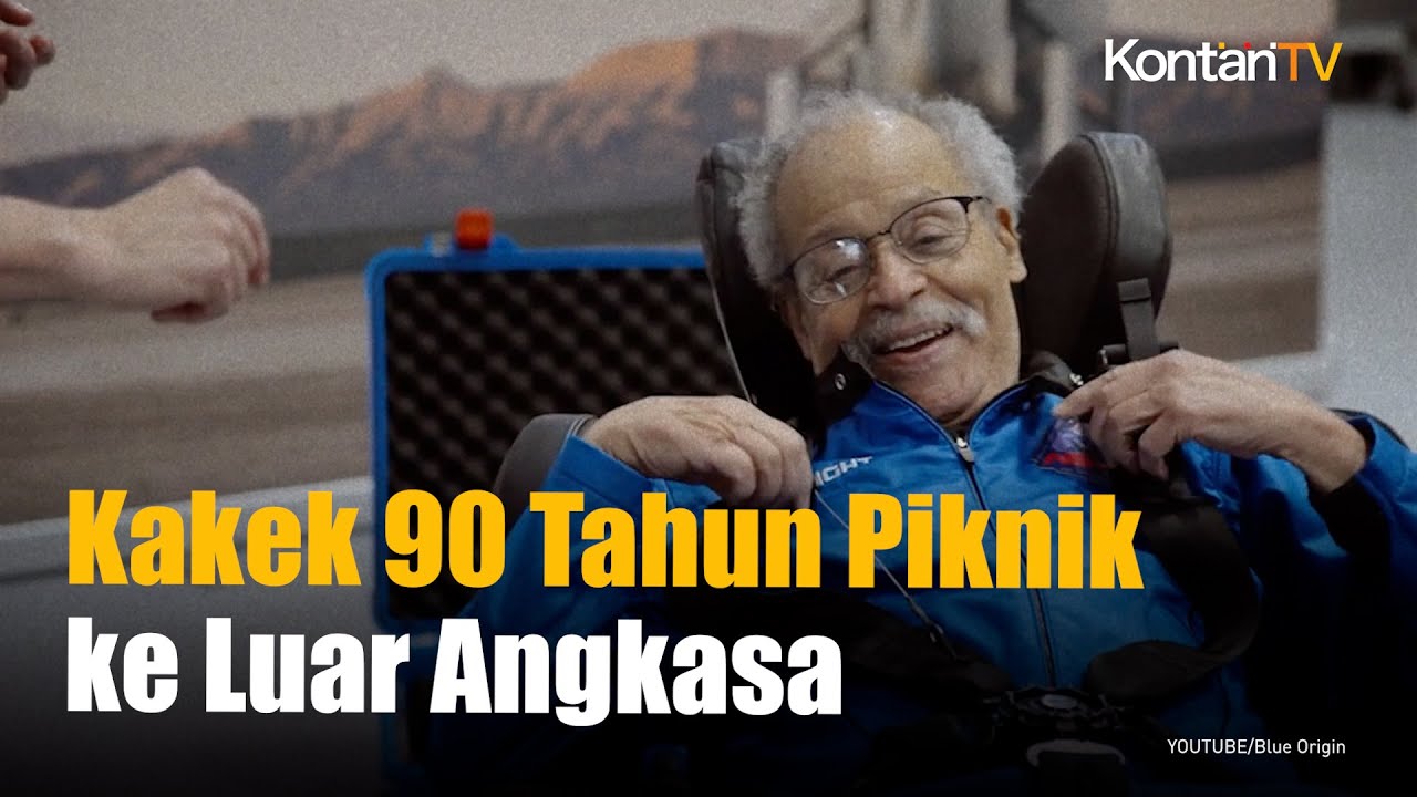 Video: Numpang Roket Jeff Bezos, Kakek 90 Tahun Ikut Piknik ke Luar ...