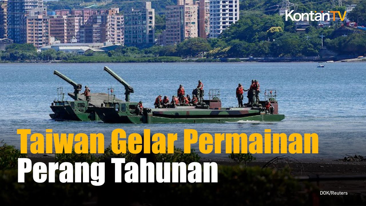 Video: Taiwan Gelar Permainan Perang Tahunan yang Tiru Pertempuran ...