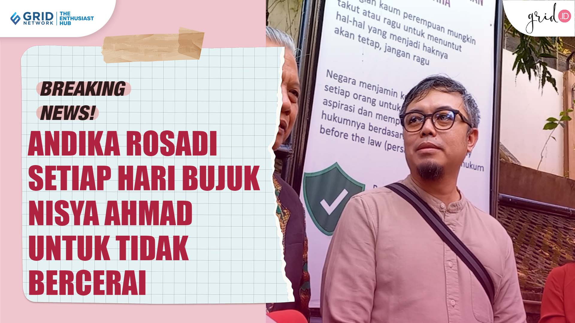 Video: Masih Tinggal Bersama, Andika Rosadi Setiap Hari Bujuk Nisya ...