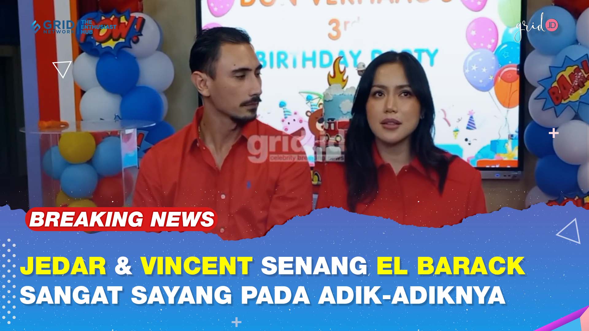 Video: Jedar & Vincent Senang Semua Anaknya Bisa Akur & Saling Menghargai Satu Sama Lain
