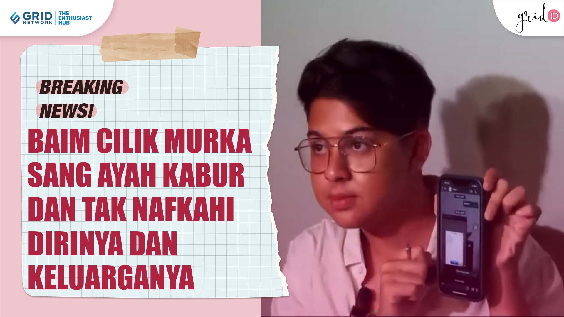 Video: Baim Cilik Murka Sang Ayah Lari Dari Tanggung Jawabnya Sebagai ...