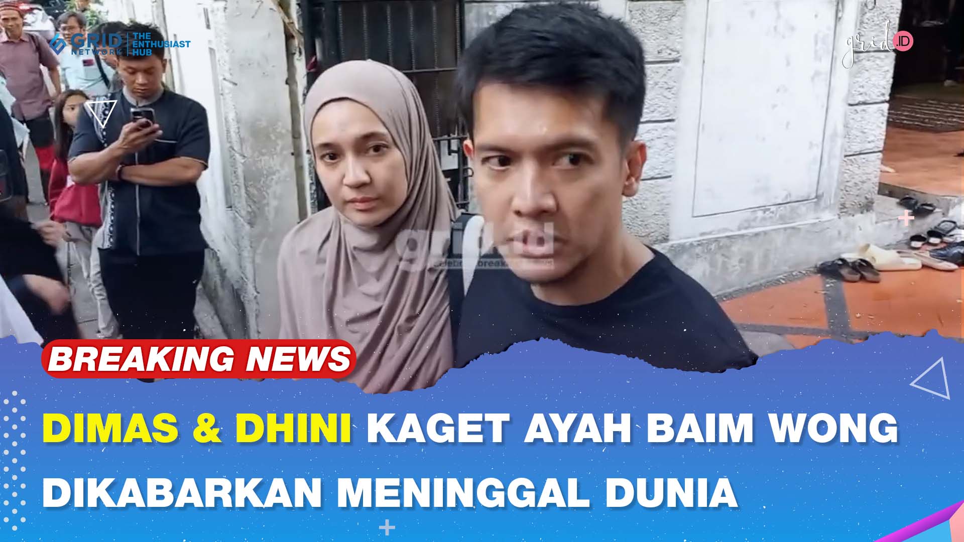 Video: Dimas Seto & Dhini Aminarti Kaget Mendengar Ayah Sahabatnya Baim Wong Meninggal Dunia