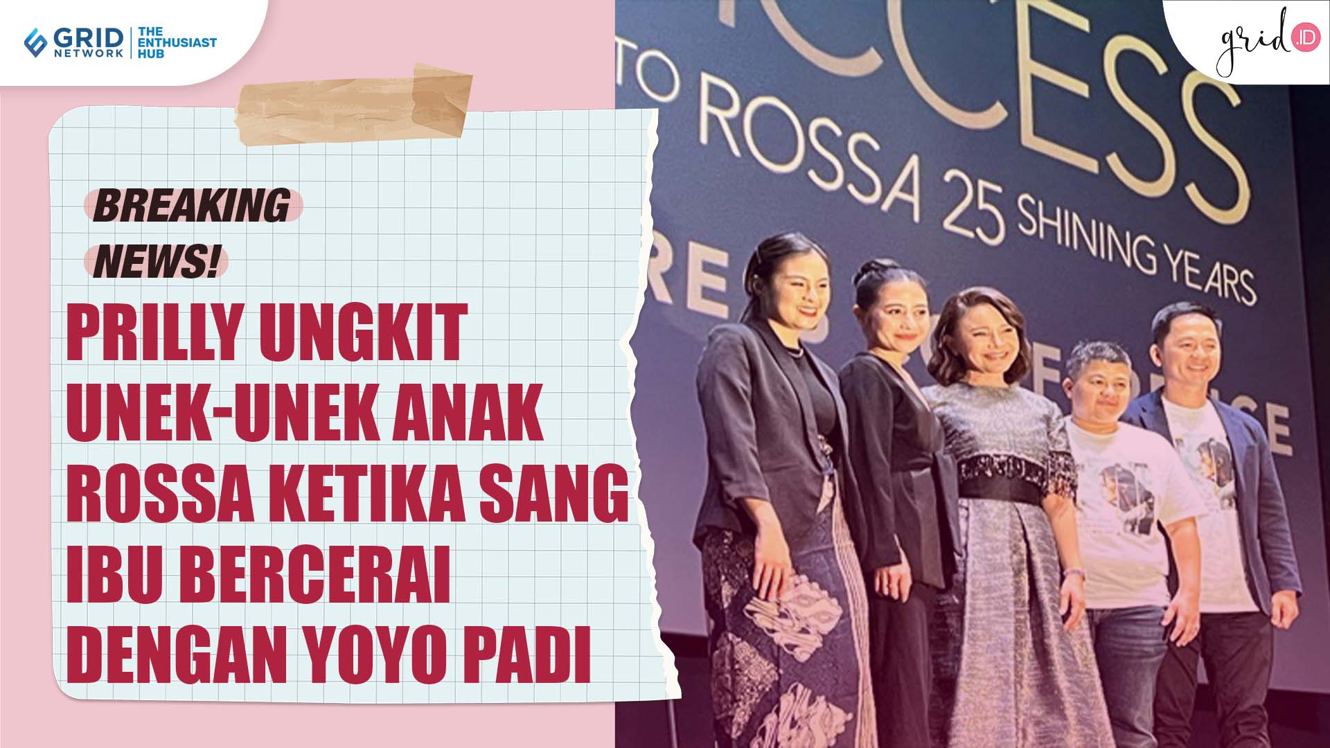 Video: Prilly Ungkap Alasan Perceraian Rossa & Yoyo Padi Di Dokumenter ...