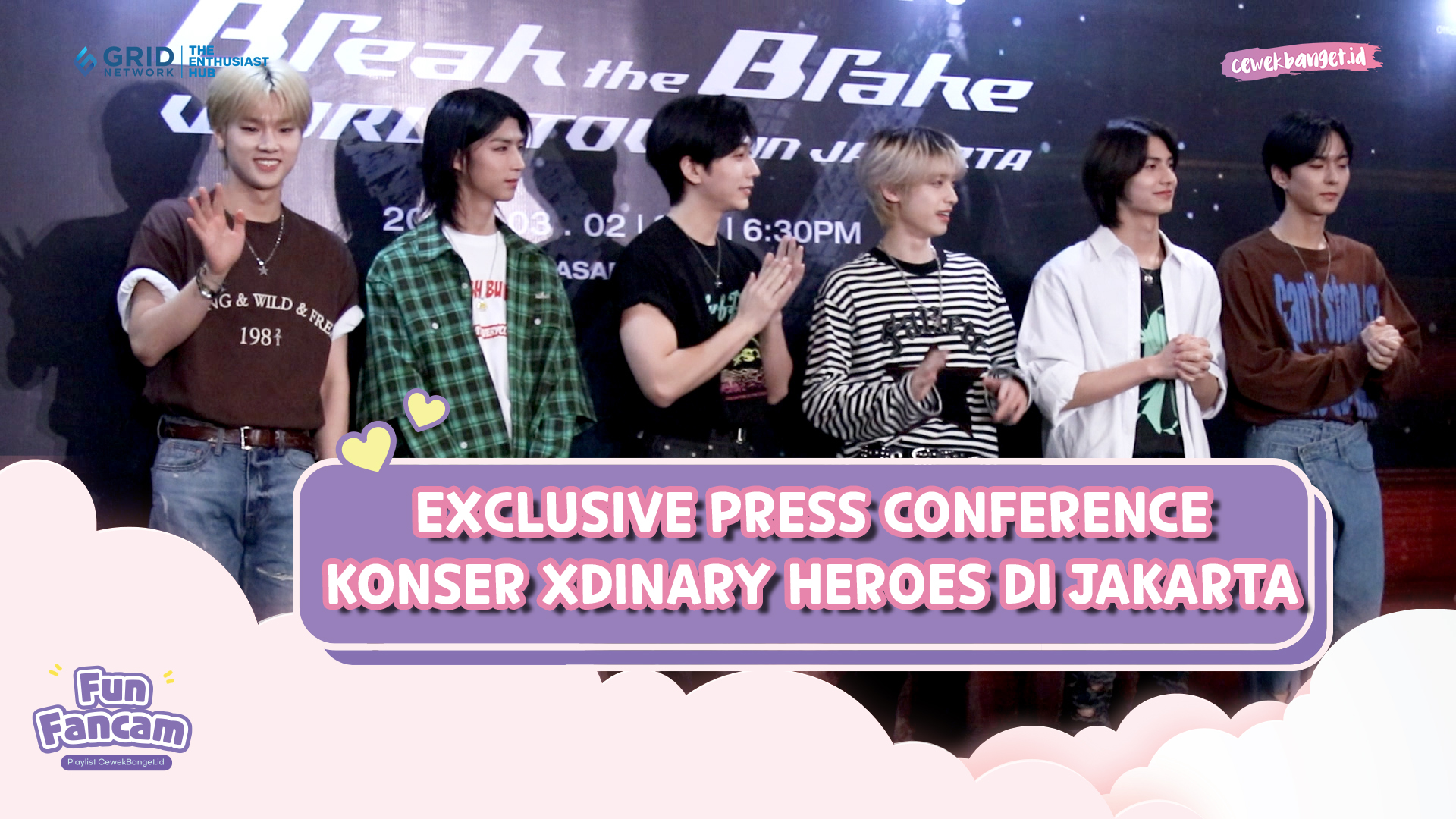 Video: Press Conference - Bagaimana perasaan Xdinary Heroes tentang konser pertama kali di ...