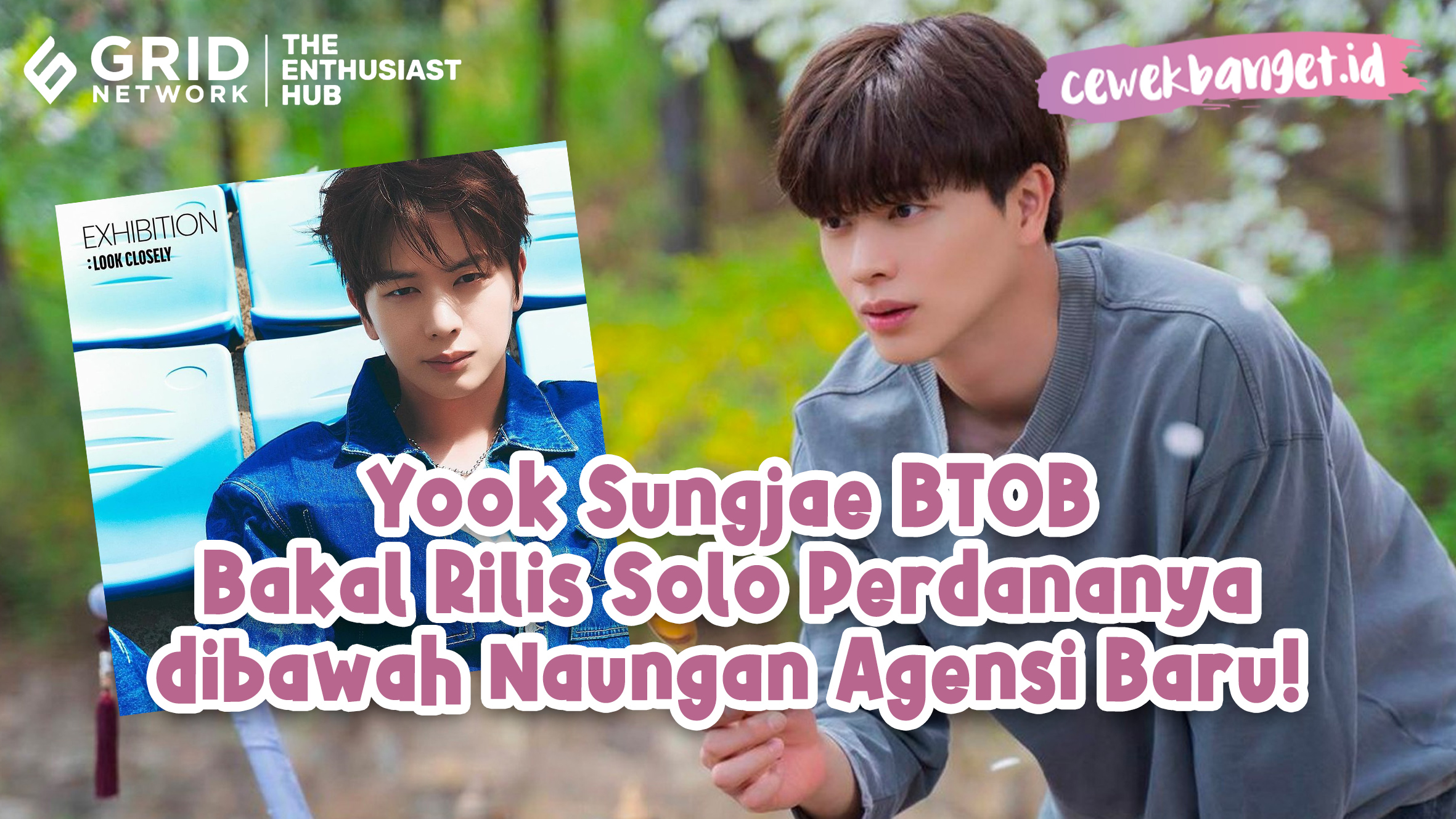 Video: Sungjae BTOB Bakal Rilis Album Solo pada Awal Mei 2024