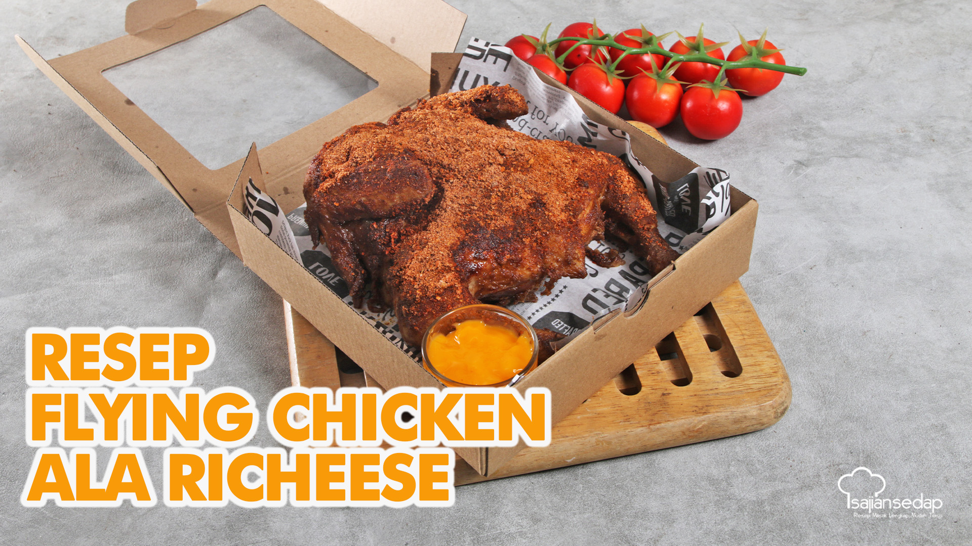 Video: BIKIN SENDIRI FLYING CHICKEN ALA RICHEESE, RASANYA LEBIH PUAS