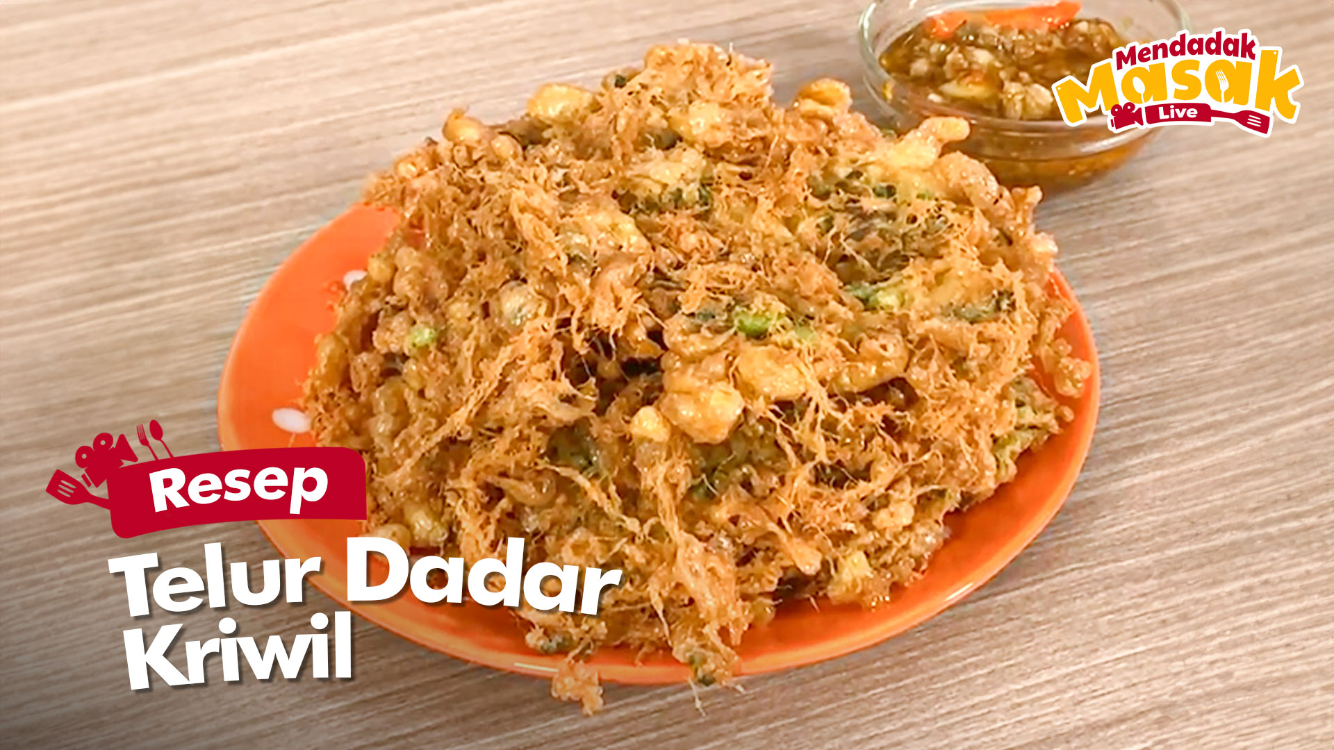 Video: RESEP TELUR DADAR KRIWIL, RENYAH DAN NIKMAT | MENDADAK MASAK