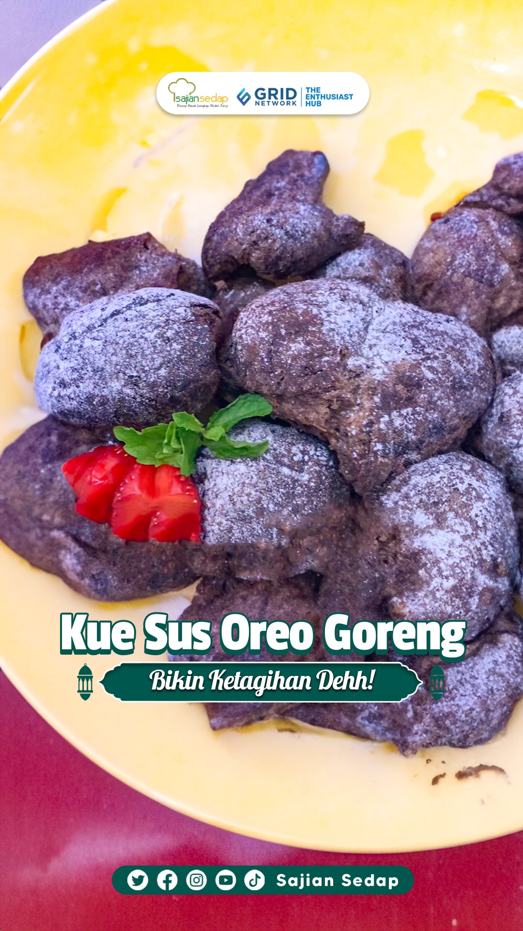 Video: Resep Kue Sus Oreo Goreng, pasti bikin ketagihan dehh!😋 #Shorts