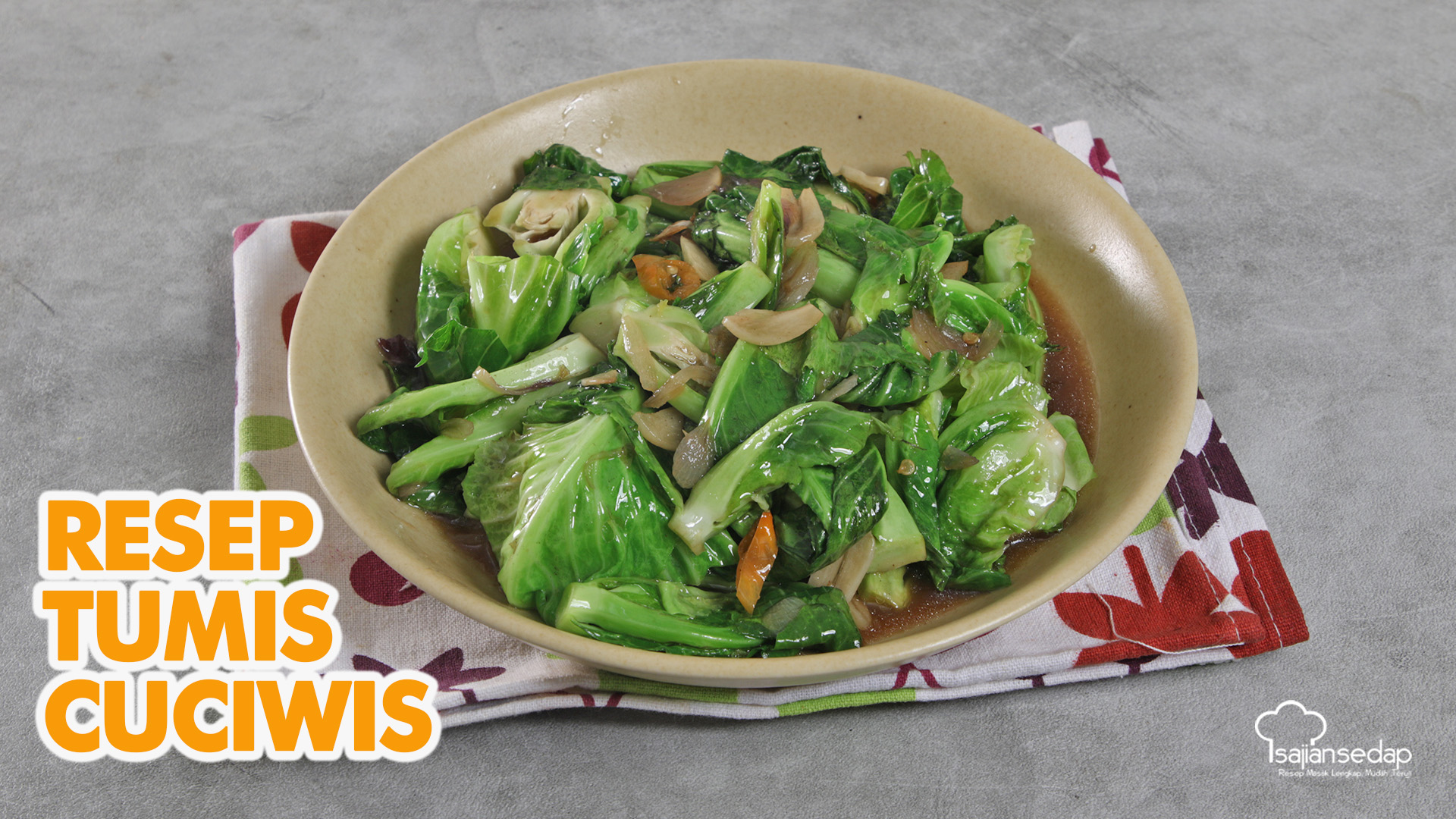 Video: CARA MEMBUAT TUMIS CUCIWIS YANG CRUNCHY DAN GURIH