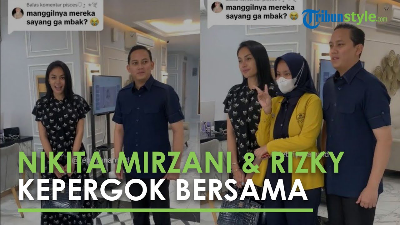 Video: Nikita Mirzani dan Rizky Irmansyah Ajudan Prabowo Kepergok ...