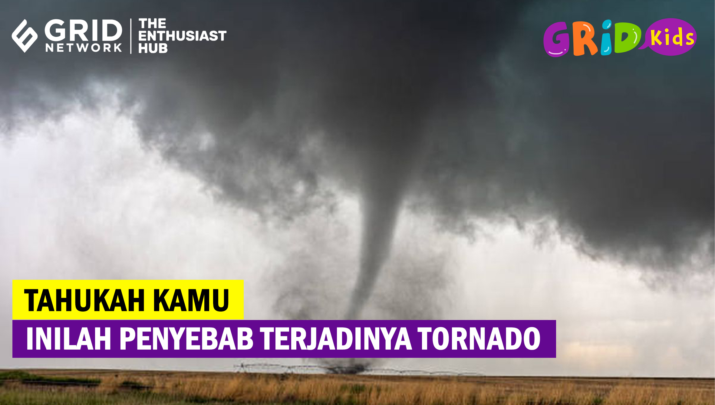 Video: Tahukah Kamu, Apa yang Menyebabkan Terjadinya Angin Tornado?