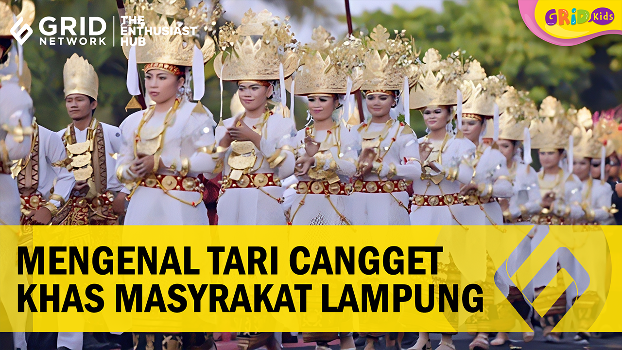 Video: Mengenal Tari Cangget, Tari Daerah untuk Upacara Adat dari Lampung