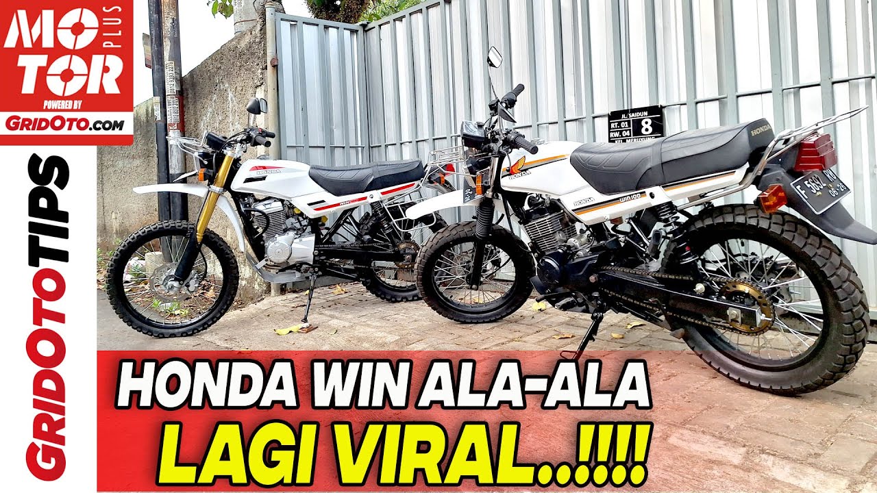 Video: Modifikasi Honda Verza jadi Honda Win Motorplus