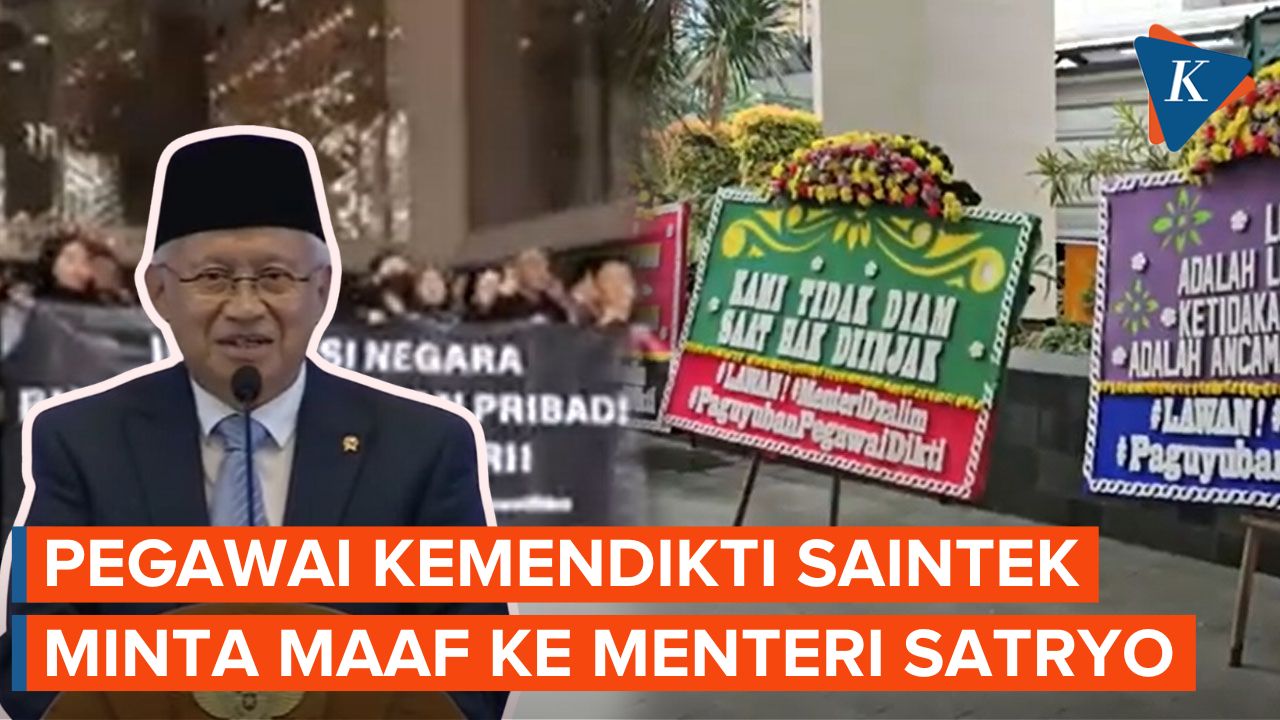 Video: Bertemu Pegawai Kemendikti yang Demo, Menteri Satryo: Mereka ...