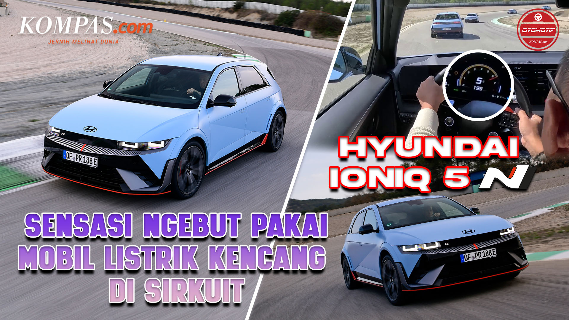 HYUNDAI IONIQ 5 N | Sensasi Ngebut Pakai Mobil Listrik Kencang Di Sirkuit