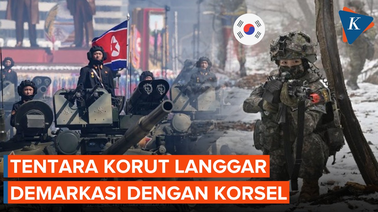 Video: Tentara Korut Lintasi Batas Demarkasi, Korsel Beri Tembakkan ...