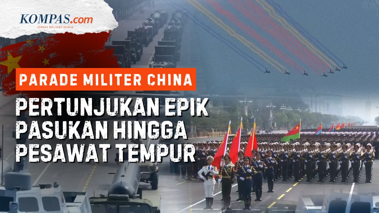 Video: Parade Militer China Suguhkan Formasi Epik Pasukan hingga ...
