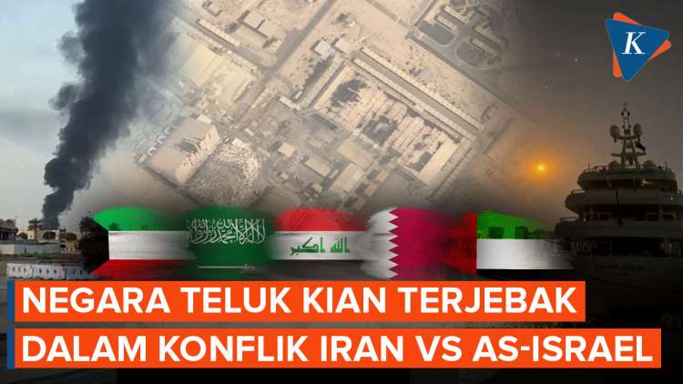 Video: Negara Teluk Kian 'Apes' Terjebak Perang Iran Vs Israel-AS