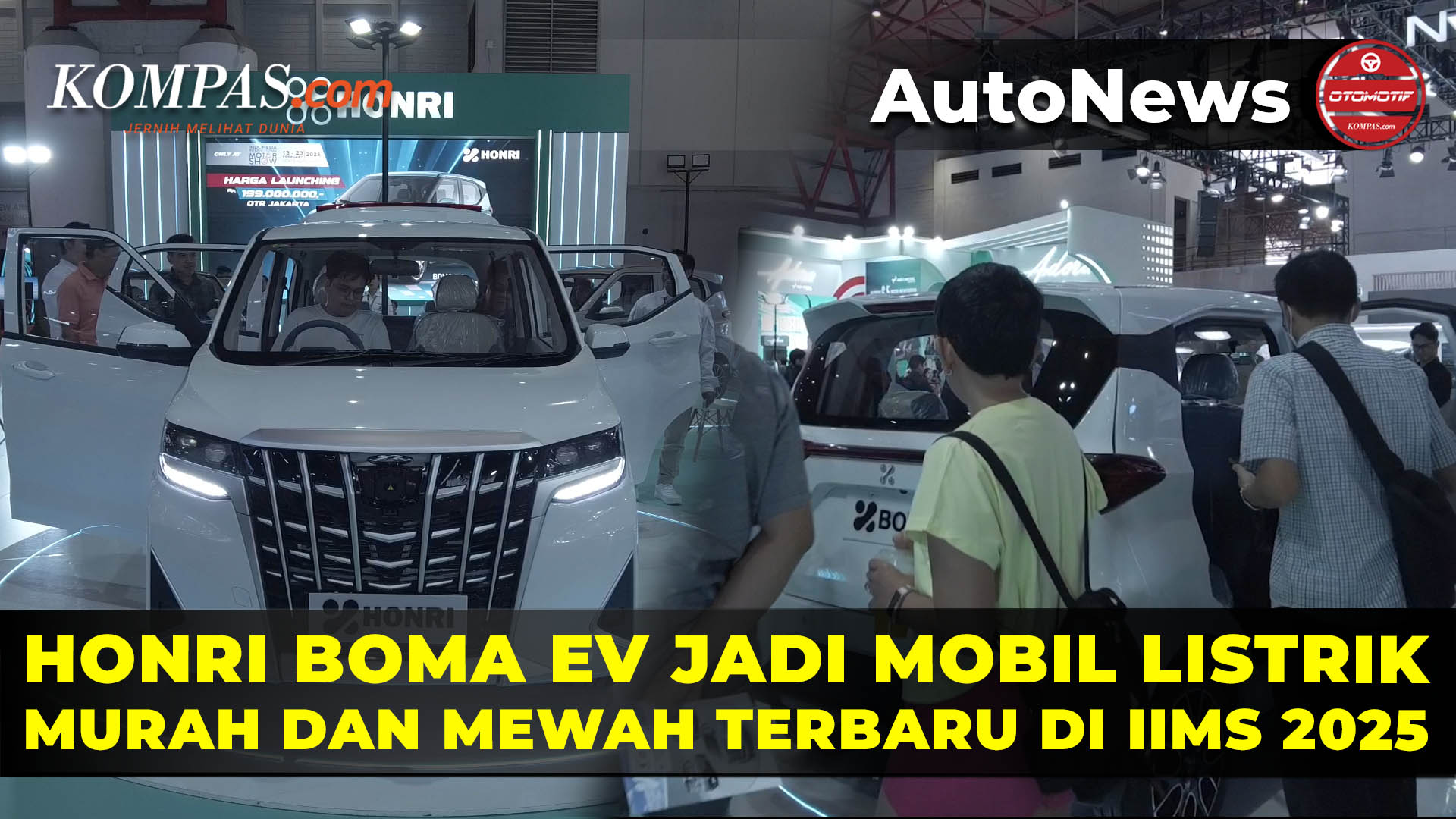 Video: Honri Boma EV: Mobil Listrik Murah Mewah Terbaru di IIMS 2025