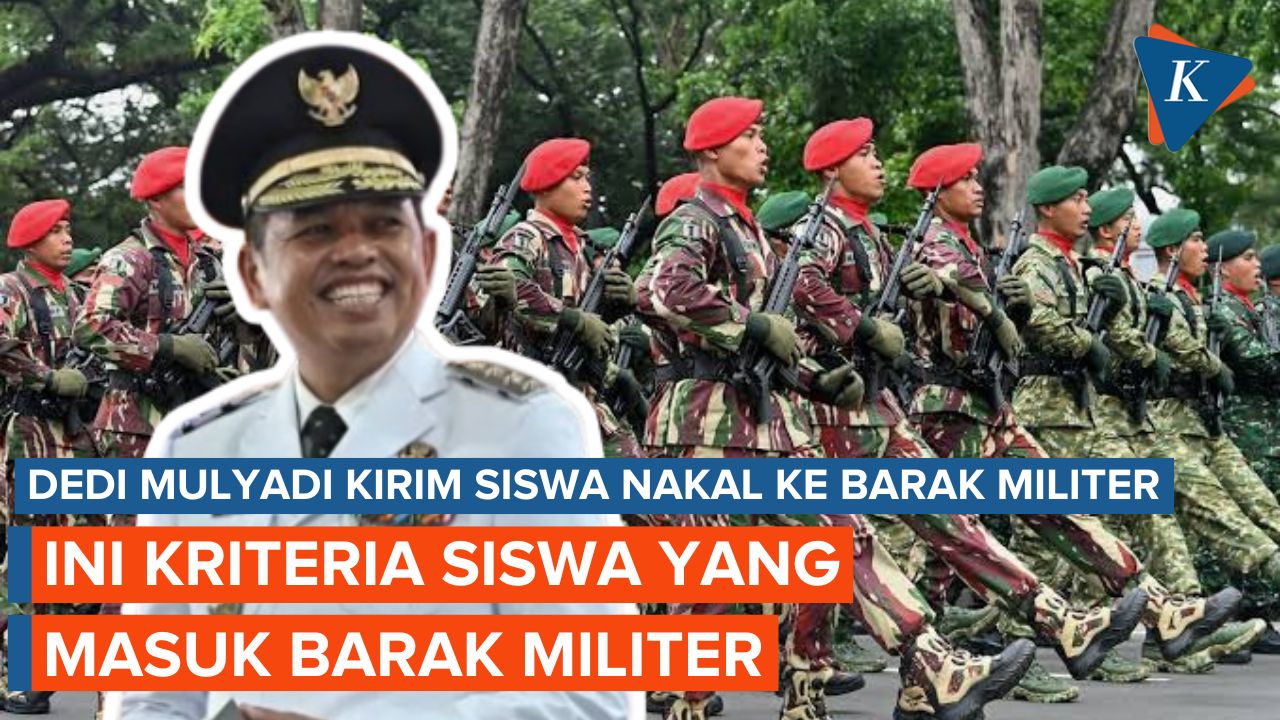Ungkap Kriteria Siswa yang Dikirim ke Barak Militer, Dedi Mulyadi: Tukang Tawuran, Pemabuk