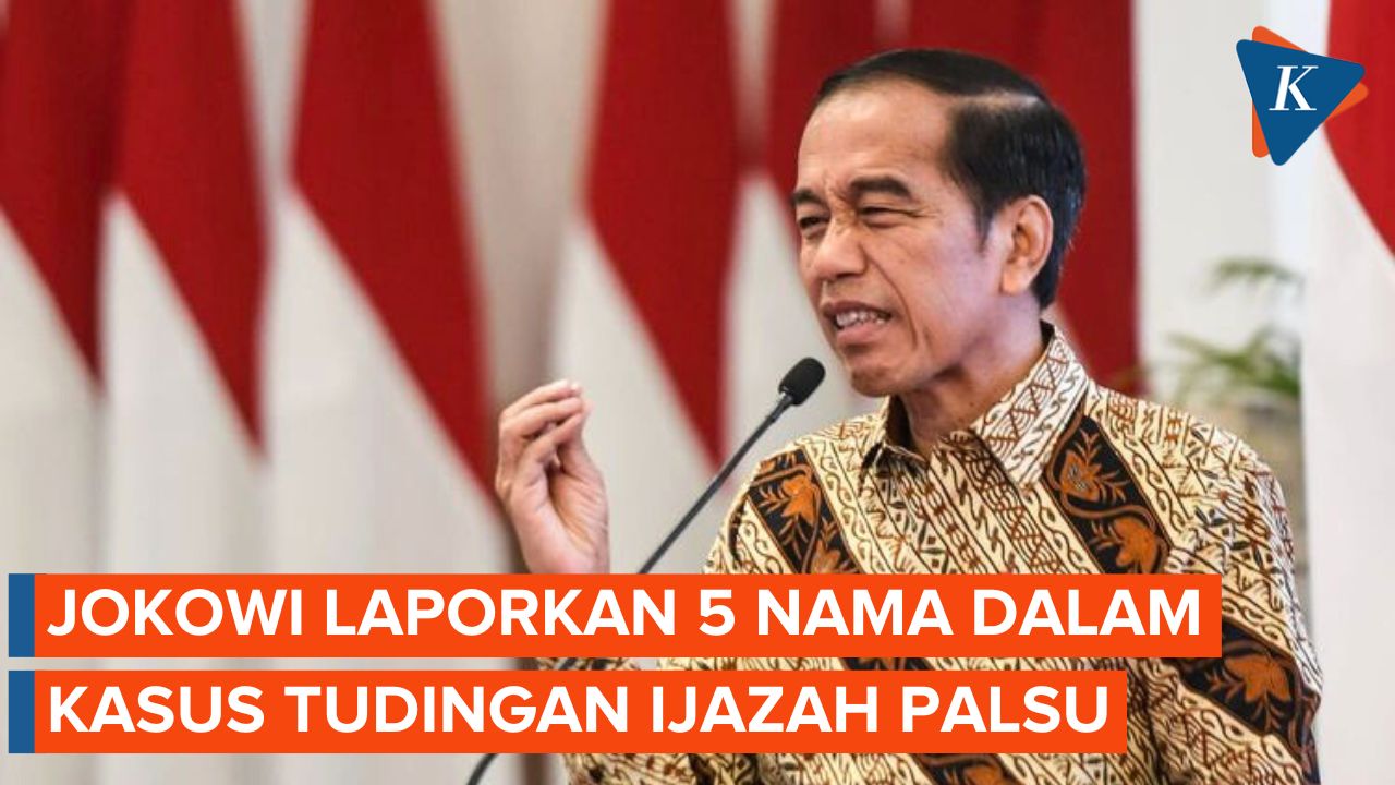 Video: 5 Inisial Nama yang Dilaporkan Kasus Tudingan Ijazah Palsu Jokowi