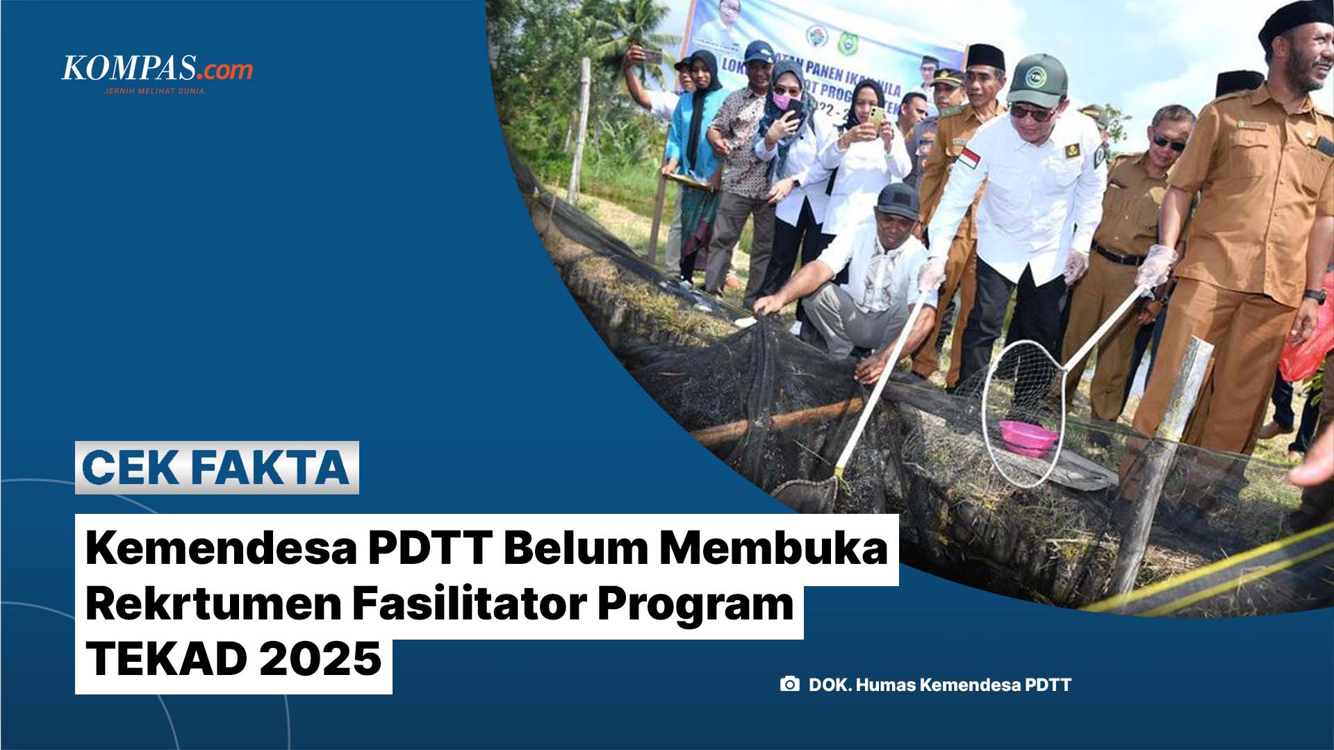 Video: Kemendesa PDTT Belum Membuka Rekrtumen Fasilitator Program TEKAD ...