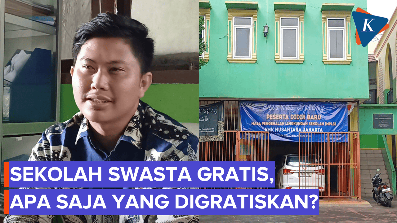 Video: Uji Coba Sekolah Swasta Gratis di Jakarta, Ini Sederet Biaya yang Digratiskan