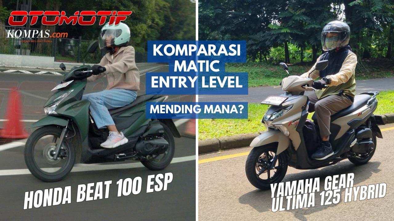 Video: Komparasi Motor Matic Entry Level, Honda Beat 110 ESP dan Yamaha ...