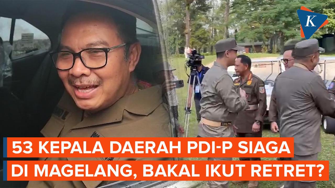 Video: Kepala Daerah PDI-P Sudah Kumpul di Magelang, Disebut Siap Ikut Retret
