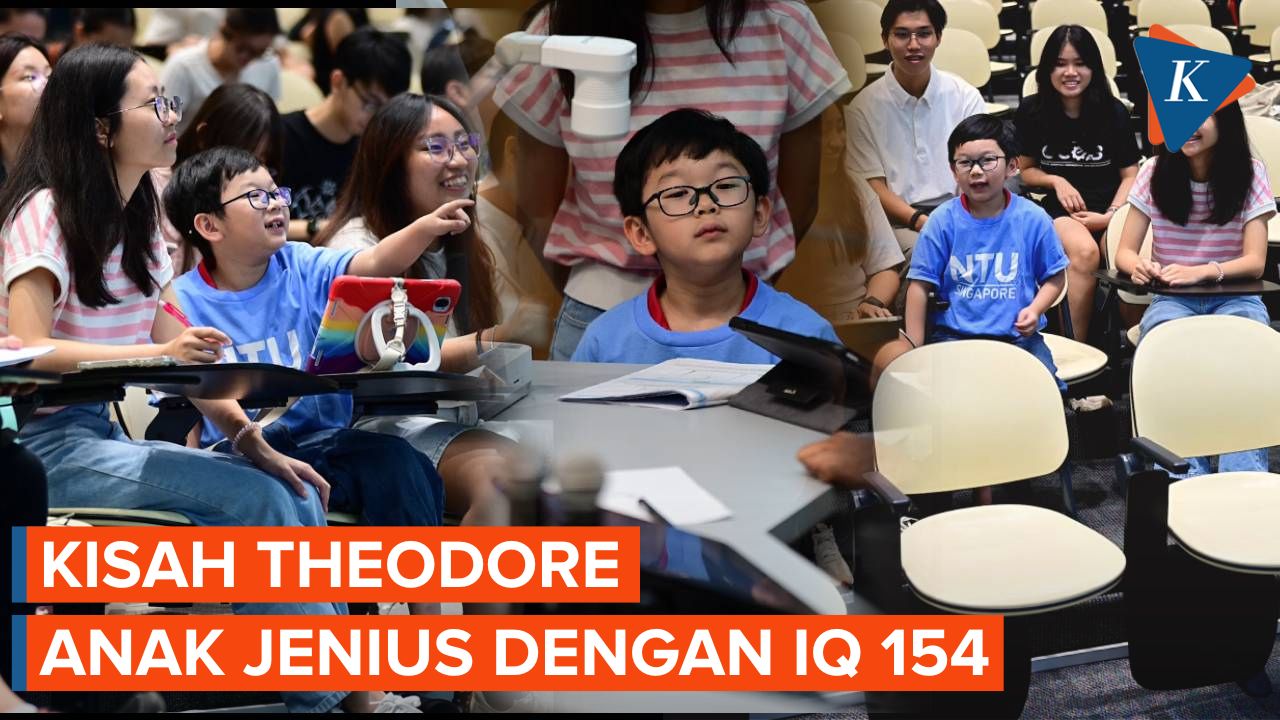 Video: Theodore Bocah 7 Tahun IQ 154, Jadi "Mahasiswa" di NTU