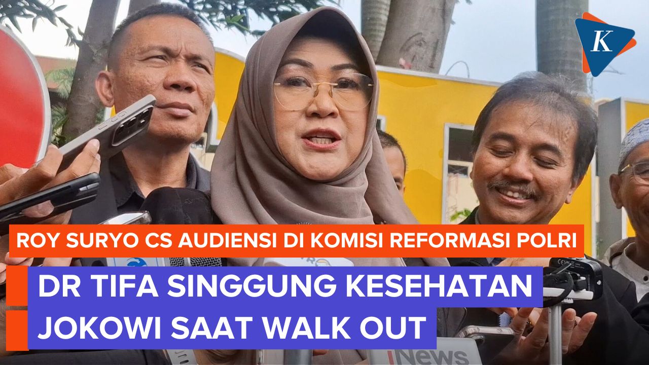 Video: Kata dr Tifa Usai Walk Out dari Audiensi soal Ijazah Jokowi