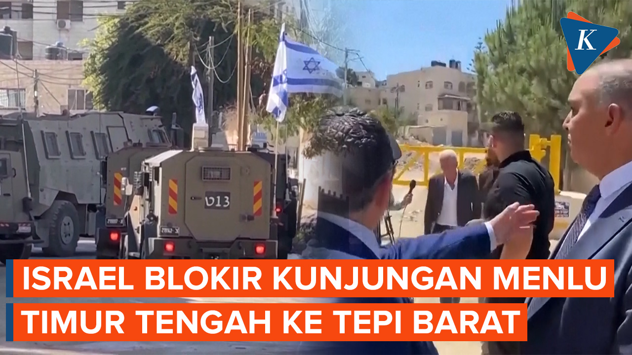 Usai Tembaki Diplomat, Israel Cegah Kunjungan Menlu Negara Arab ke Tepi Barat