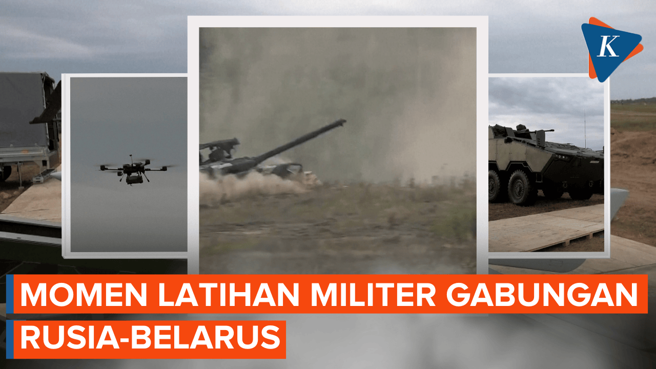 Video: Momen Latihan Perang Rusia-Belarus, Aksi Jet Tempur Jatuhkan Bom