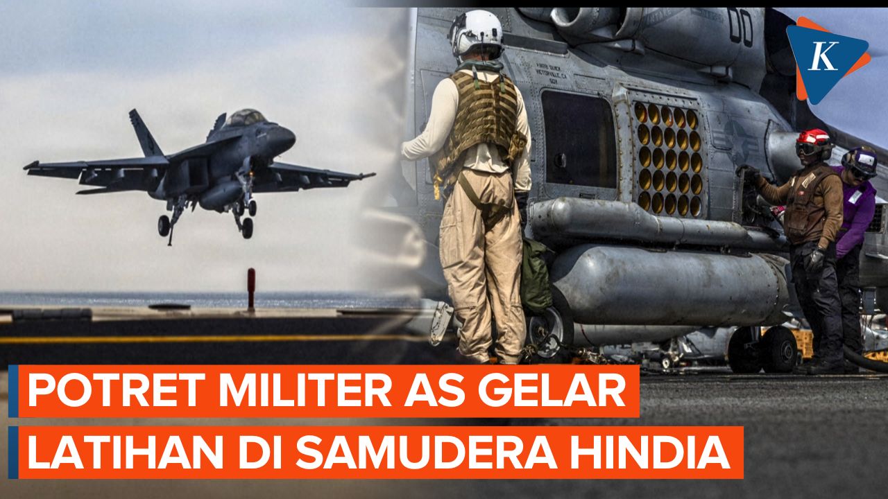 Momen AS Gelar Latihan Militer di Samudera Hindia, Siap Serang Iran?