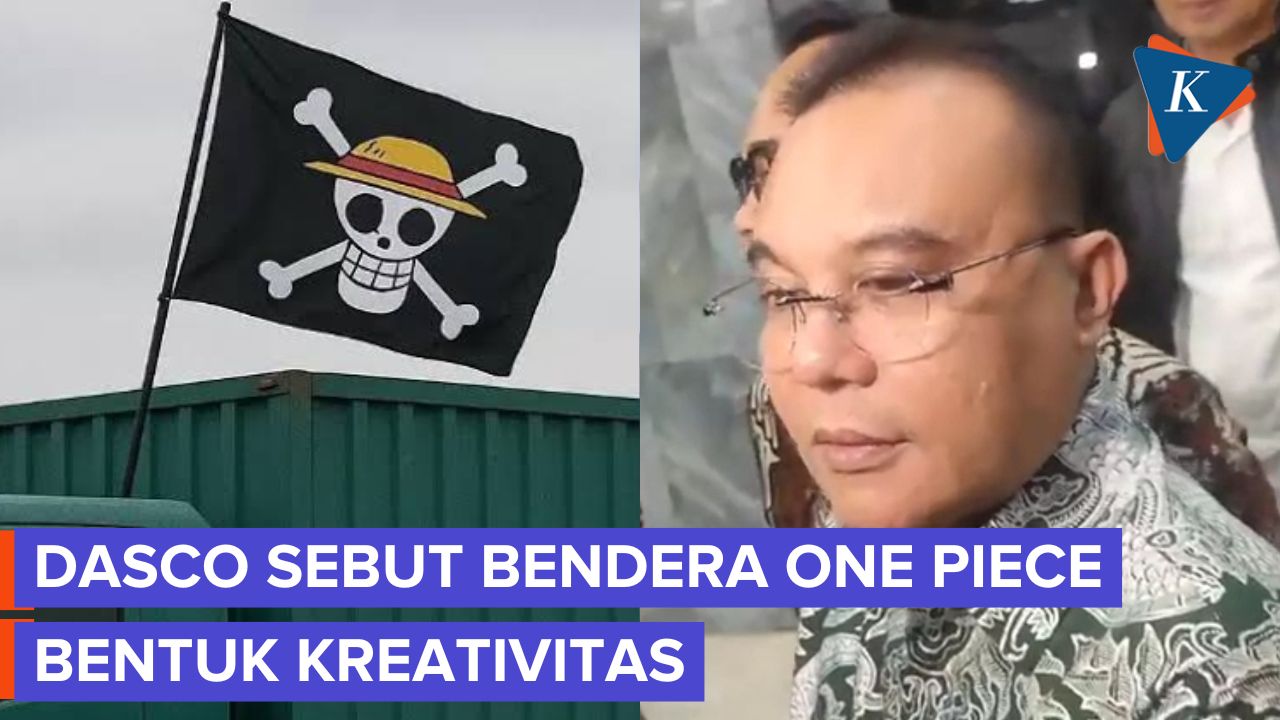 Dasco: Pengibaran Bendera One Piece Bentuk Ekspresi, tapi ...