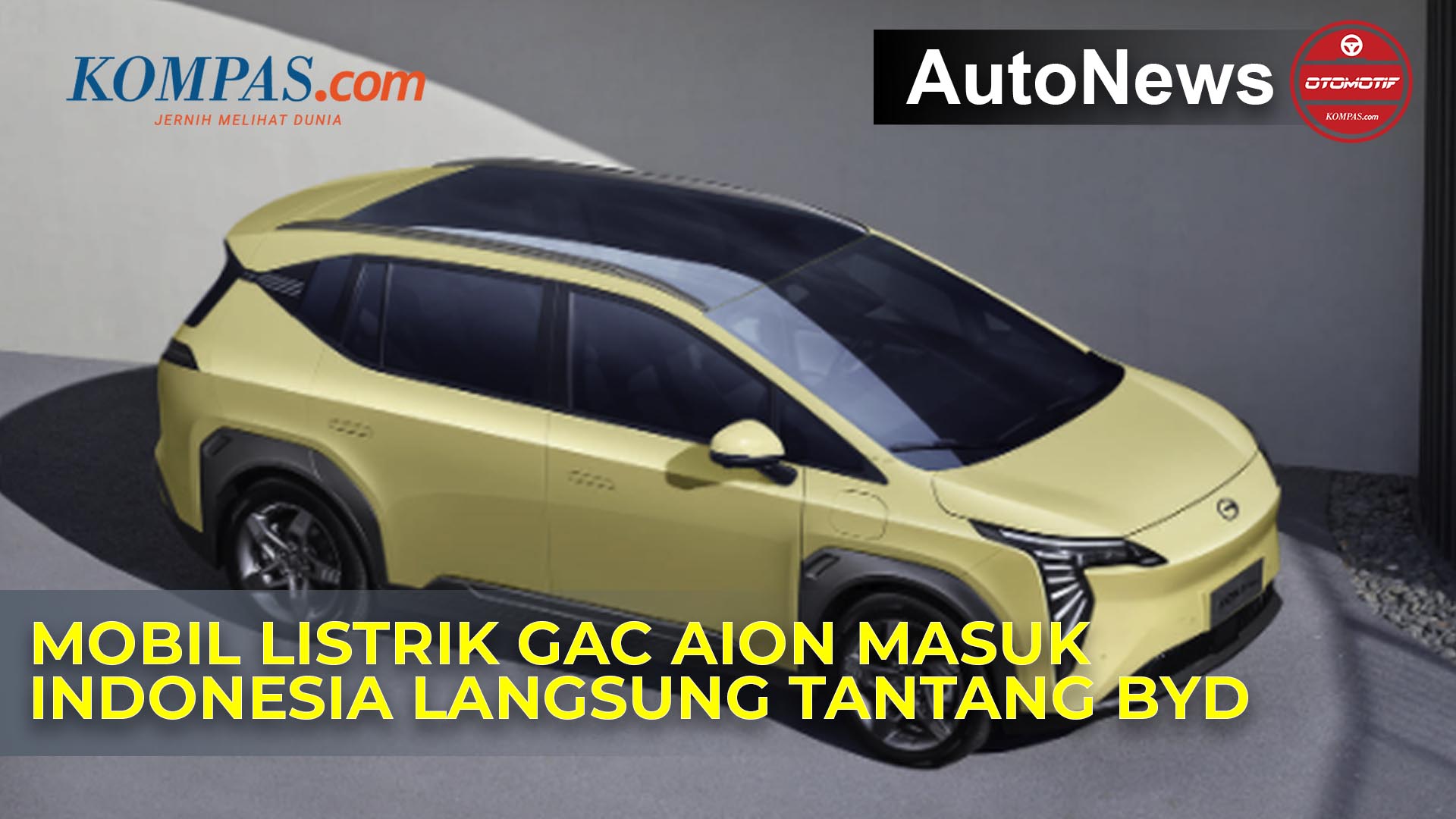 Masuk Indonesia, GAC Aion Langsung Tantang BYD