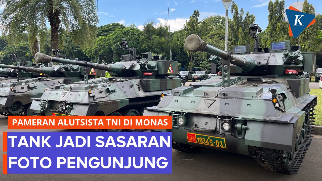 [FULL] Situasi Monas Saat Pameran Alutsista TNI, Tank Jadi Sasaran Foto ...