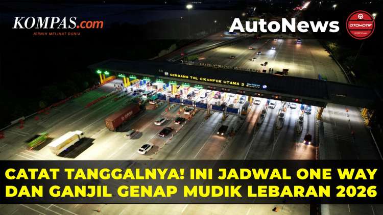 Jadwal One Way dan Ganjil Genap Mudik Lebaran 2026, Catat Tanggalnya
