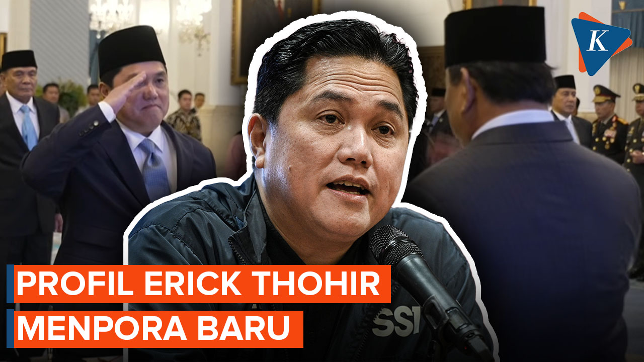 Profil Erick Thohir, Menpora Baru Pengganti Dito Ariotedjo