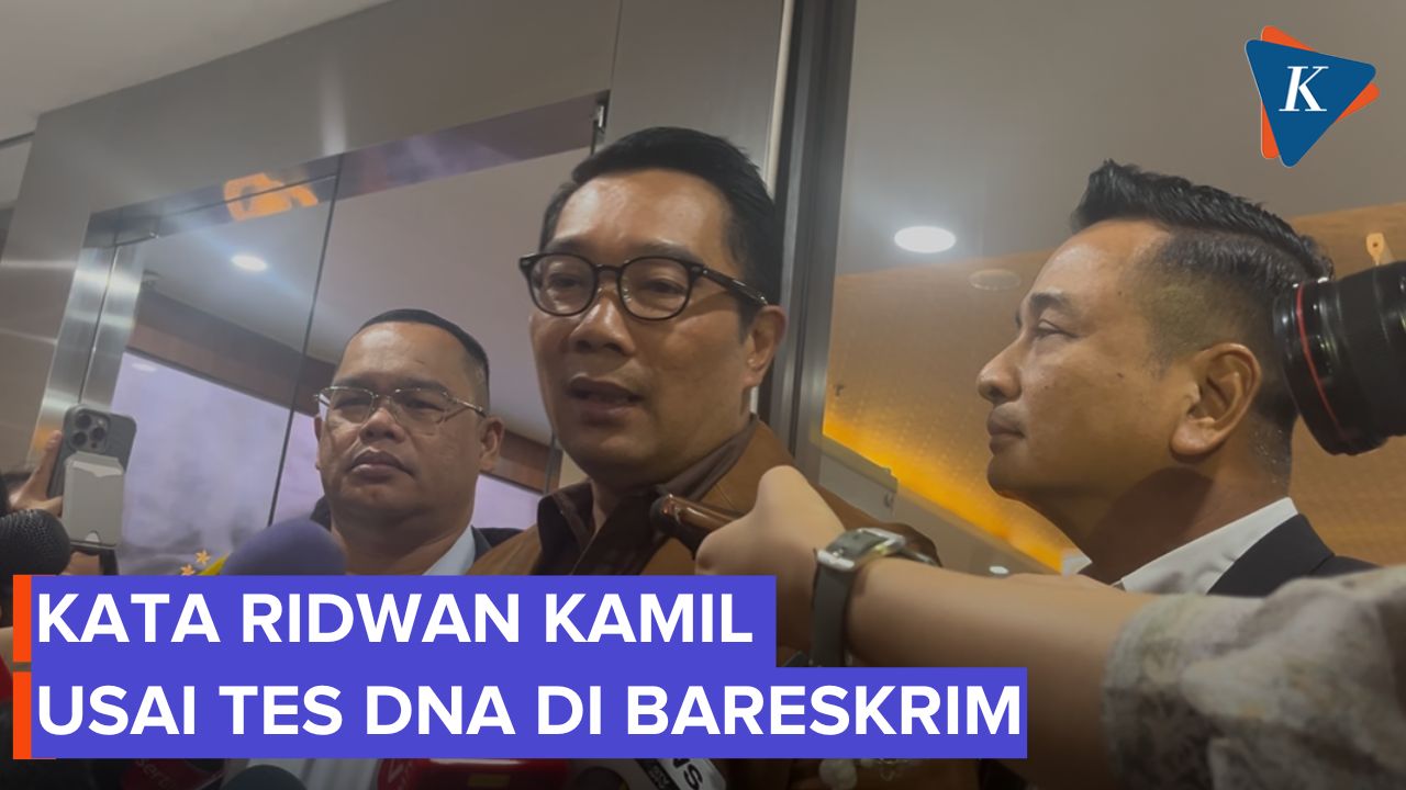 Video: Usai Tes DNA, Ridwan Kamil: Inisiatif agar Tuntas, Tak Jadi ...