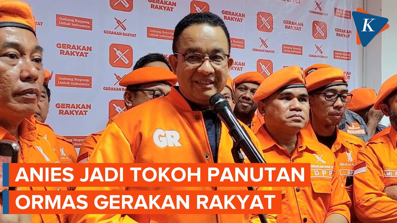 Video: Hadiri Deklarasi Ormas Gerakan Rakyat, Anies Jadi Tokoh Panutan