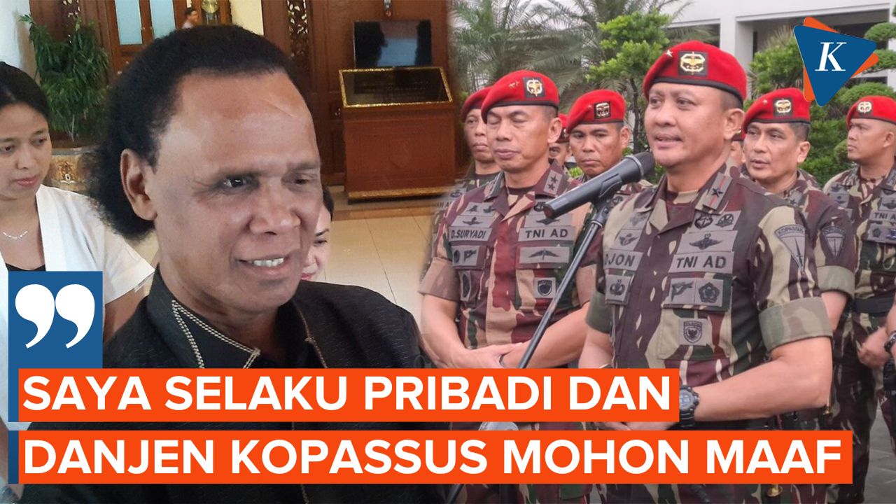Anggotanya Foto dengan Hercules, Danjen Kopassus Minta Maaf
