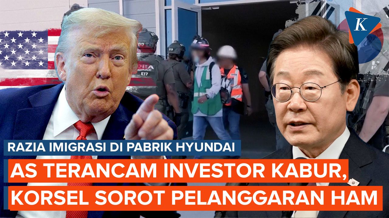 Efek Pabrik Hyundai Digerebek: Trump Cemas Investor Lari, Korsel Sorot ...