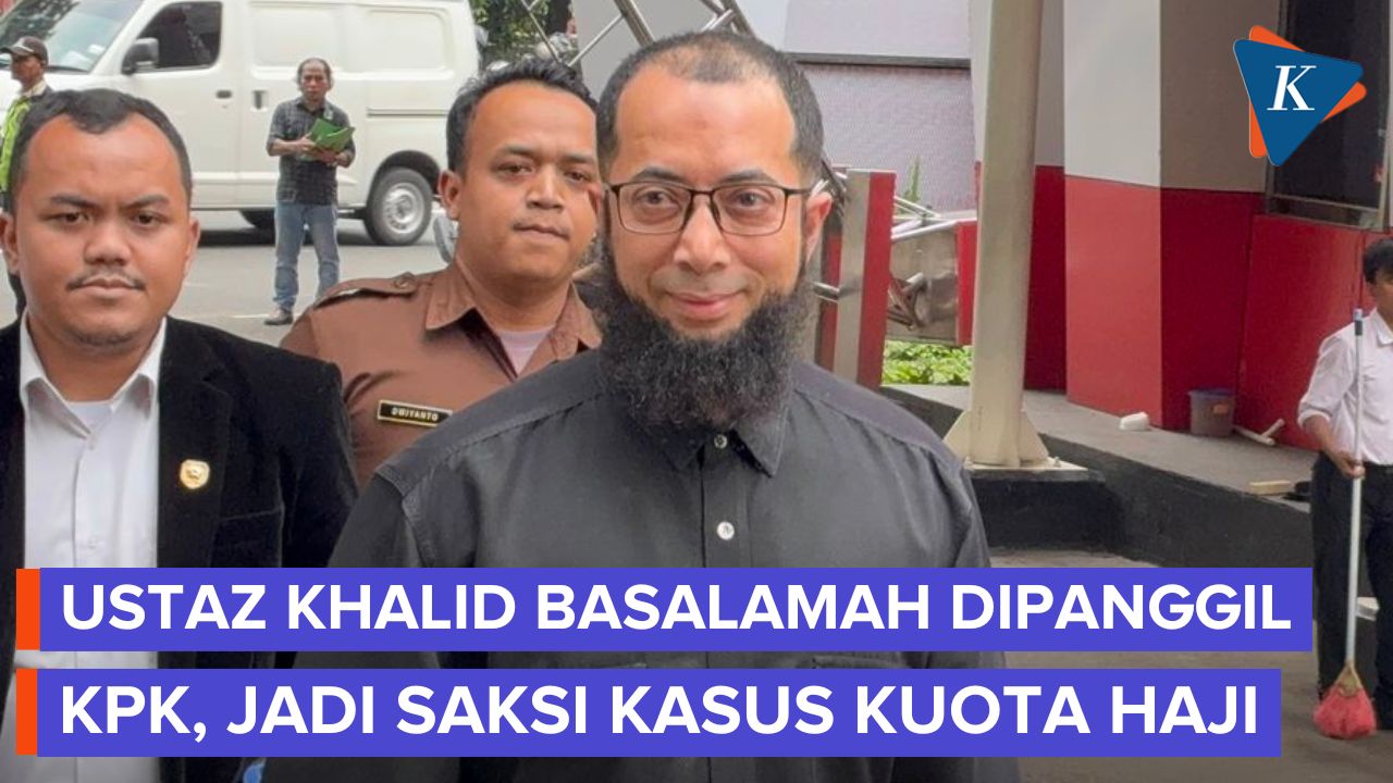 Ustaz Khalid Basalamah Penuhi Panggilan KPK, Jadi Saksi Kasus Kuota Haji