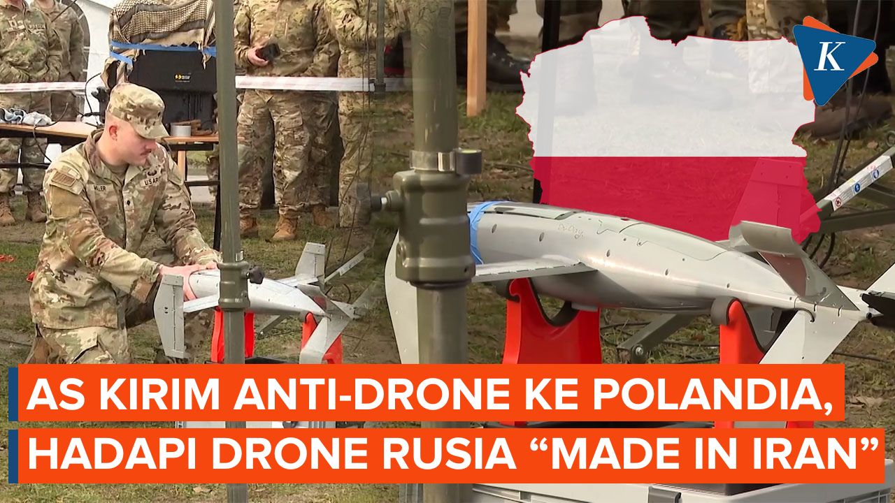 AS "Hadiahi" Senjata Anti-drone Merops ke Polandia, Hadapi Ancaman ...