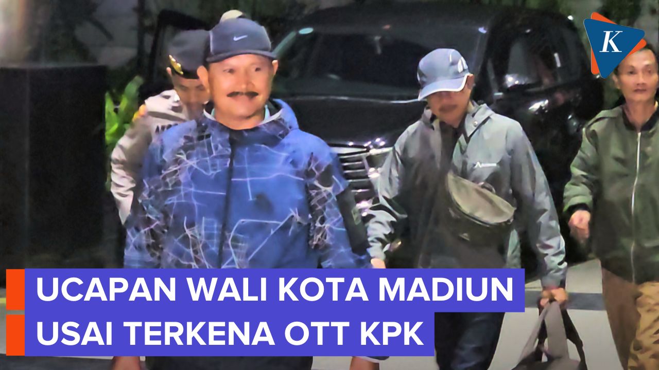 Video: Keterangan Wali Kota Madiun Maidi Usai Kena OTT KPK