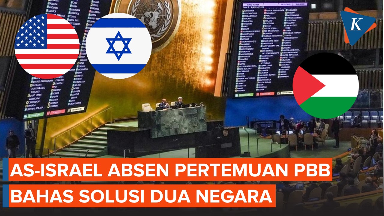 Video: Pertemuan PBB Bahas Solusi Dua Negara Israel-Palestina, AS dan Sekutunya Absen