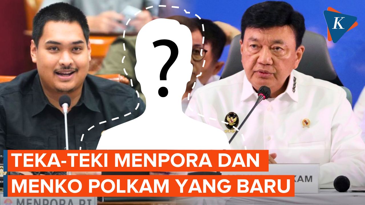 Video: Teka-teki Menpora dan Menko Polkam Baru, Kenapa Belum Diumumkan?