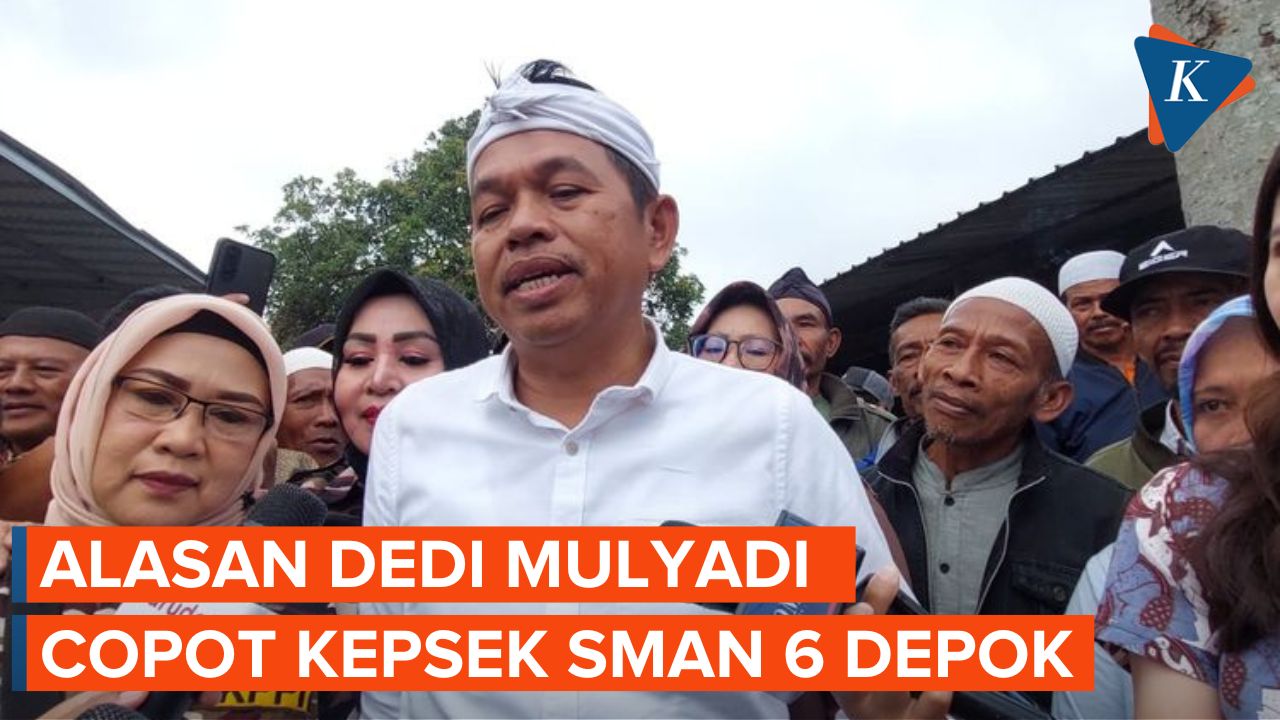 Video: Ini Alasan Dedi Mulyadi Copot Kepala Sekolah SMAN 6 Depok