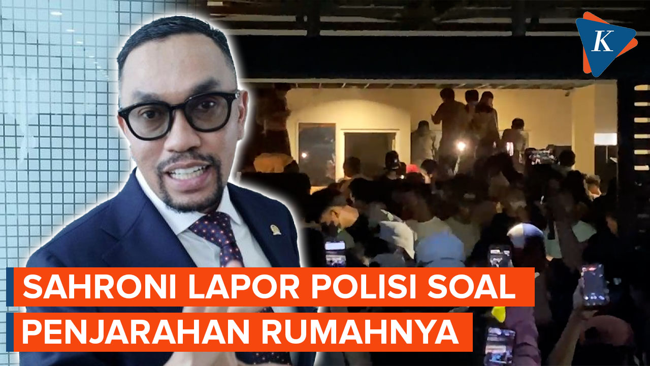 Ahmad Sahroni Laporkan Kasus Penjarahan Rumahnya ke Polisi